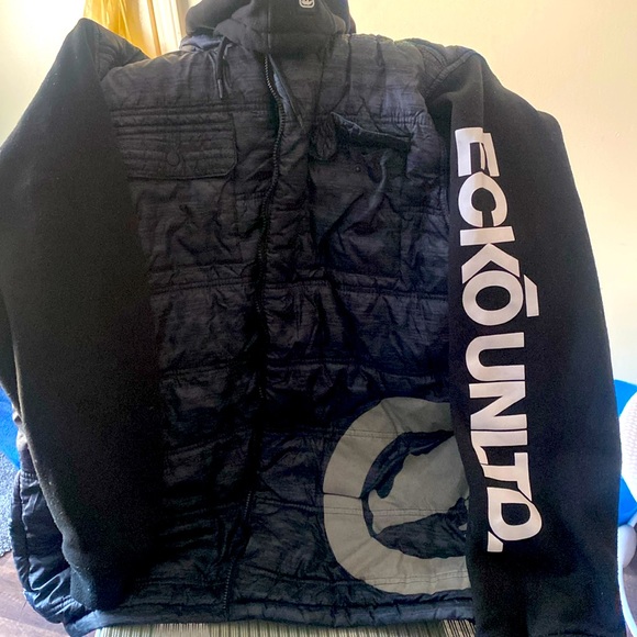 Ecko Unlimited | Jackets & Coats | I Have A 2x Ecko Unltd Jacket Its Black And Gray And Brand ...